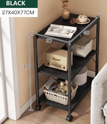 Movable Rack Sofa Side Trolley Tea Table Kitchen Storage Shelf ...