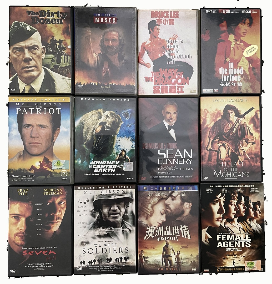 Movie DVDs, Hobbies & Toys, Music & Media, CDs & DVDs on Carousell