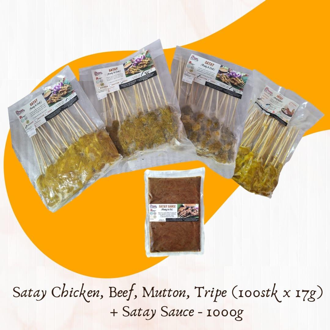 Muslim Owned Combo Set Satay !!!, Food & Drinks, Chilled & Frozen Food ...
