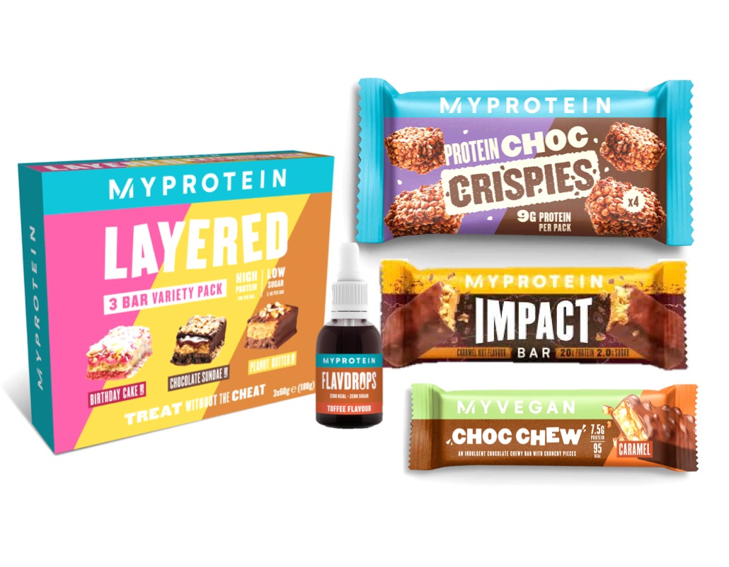 Myprotein Snacks Sugar-Free Syrup Oat Bakes Crispy Layered Bar [From $1 ...
