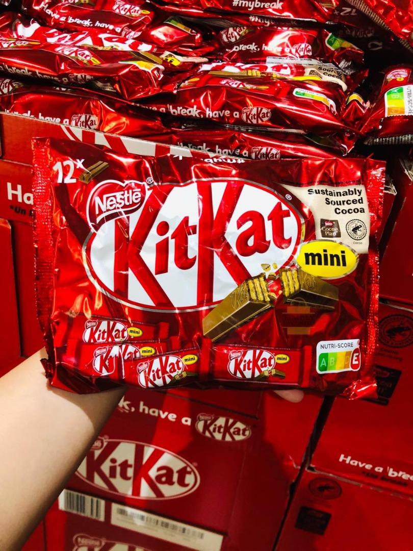 Nestle KitKat Mini 12pcs 200g, Food & Drinks, Packaged & Instant Food ...