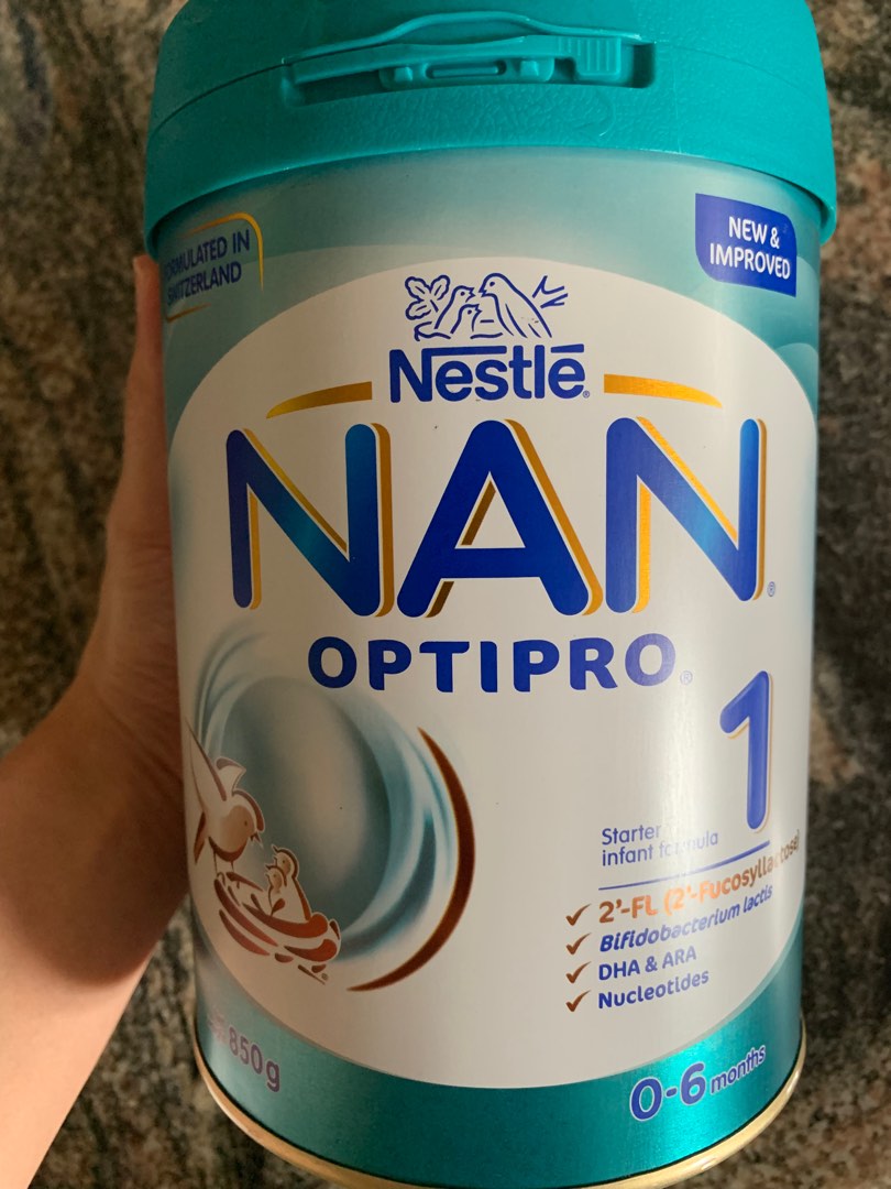 Nestle Nan Optipro Infant Formula 1 (SG version), Babies & Kids ...