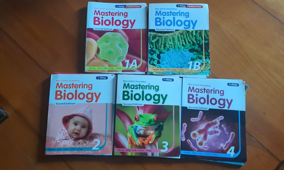 New Senior Secondary Mastering Biology Book 1A,1B,2,3,4 (Oxford)(Second ...