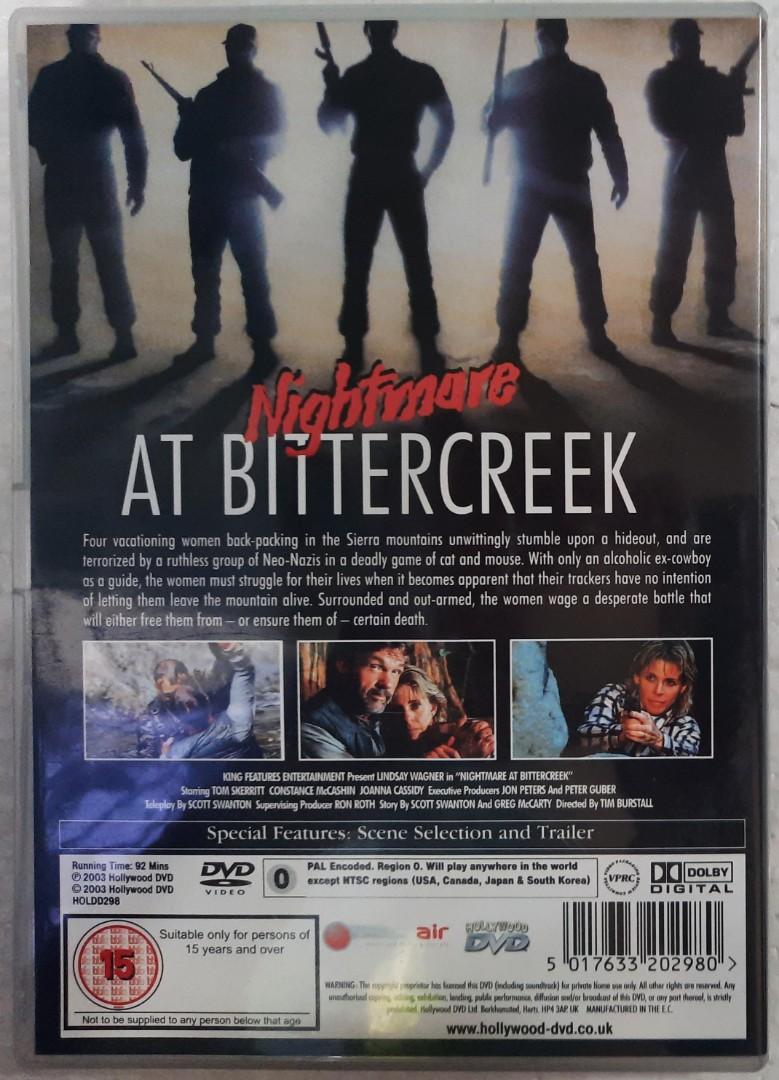 NIGHTMARE AT BITTERCREEK [DVD] Rare/Hard-to-find, Hobbies & Toys, Music ...