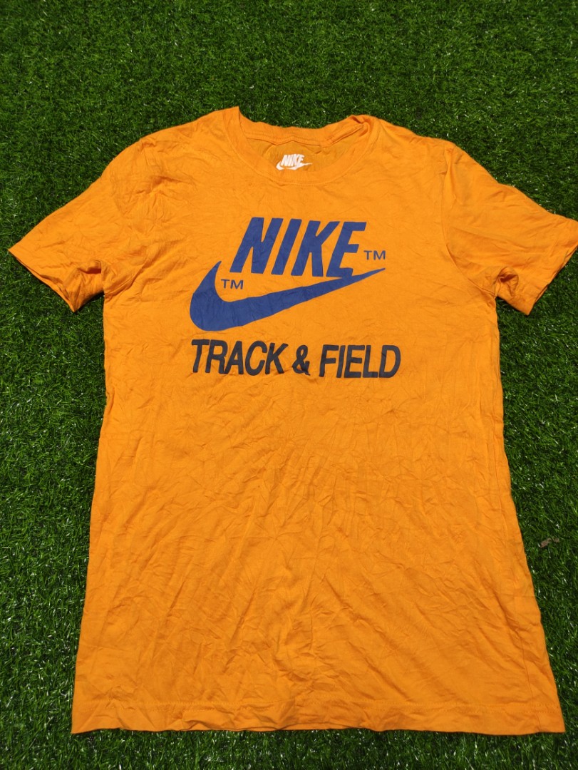 Nike track and field shirt, Men's Fashion, Tops & Sets, Tshirts & Polo Shirts on Carousell