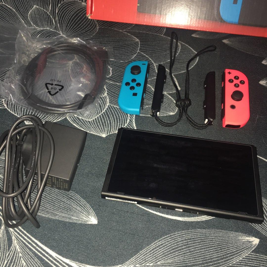 Nintendo Switch Version 2 (Neon), Video Gaming, Video Game Consoles ...