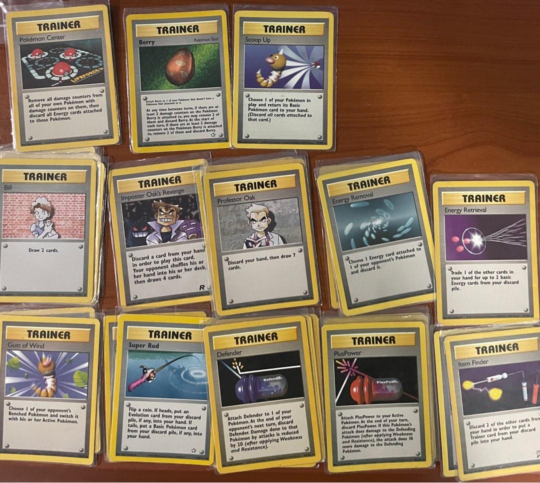 Old School Pokémon Card Full Deck, Hobbies & Toys, Toys & Games on ...