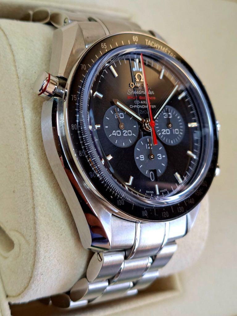 Omega Speedmaster Split Seconds Rattrapante Liquidmetal, Luxury ...