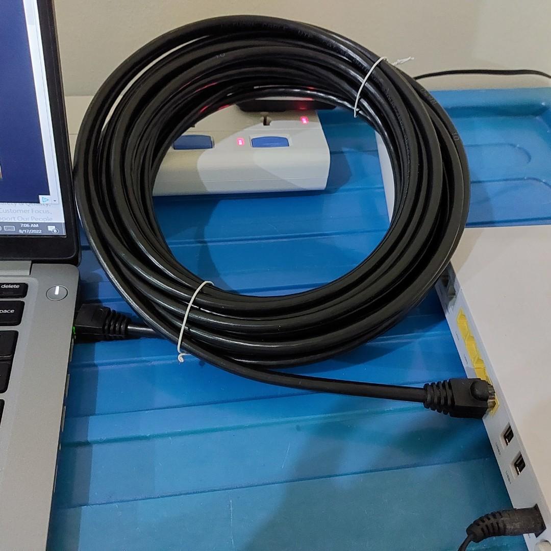 Outdoor LAN cable CAT6E-350 MHz 10 Meters, Computers & Tech, Parts ...