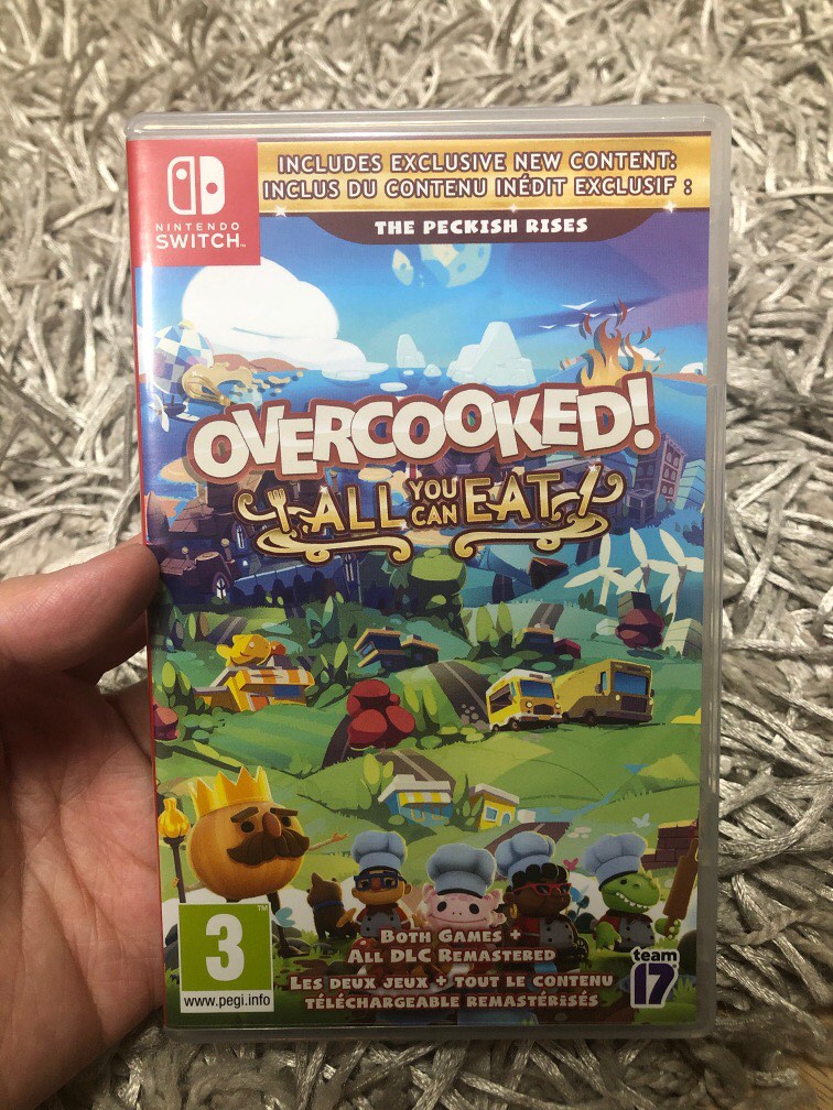 Overcooked! All You Can Eat - 100% Original, Video Gaming, Video Games ...