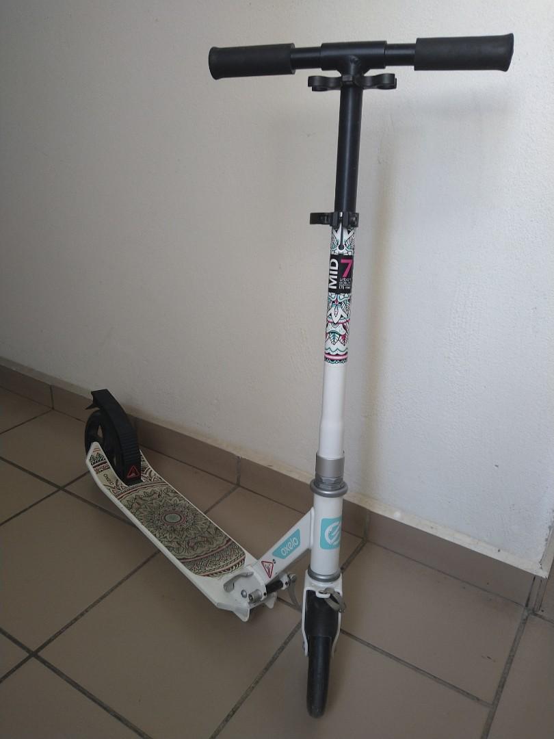 Oxelo Mid 7 Scooter (Foldable with stand), Sports Equipment, Sports ...