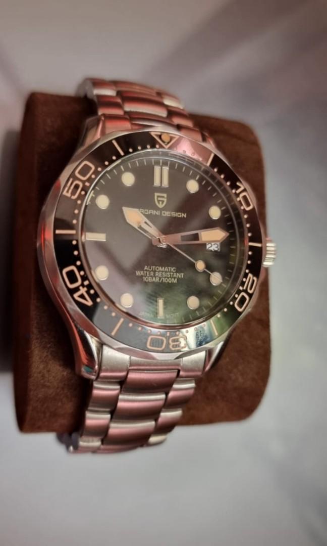 Pagani Design 007 Seamaster Homage Automatic, Luxury, Watches on Carousell