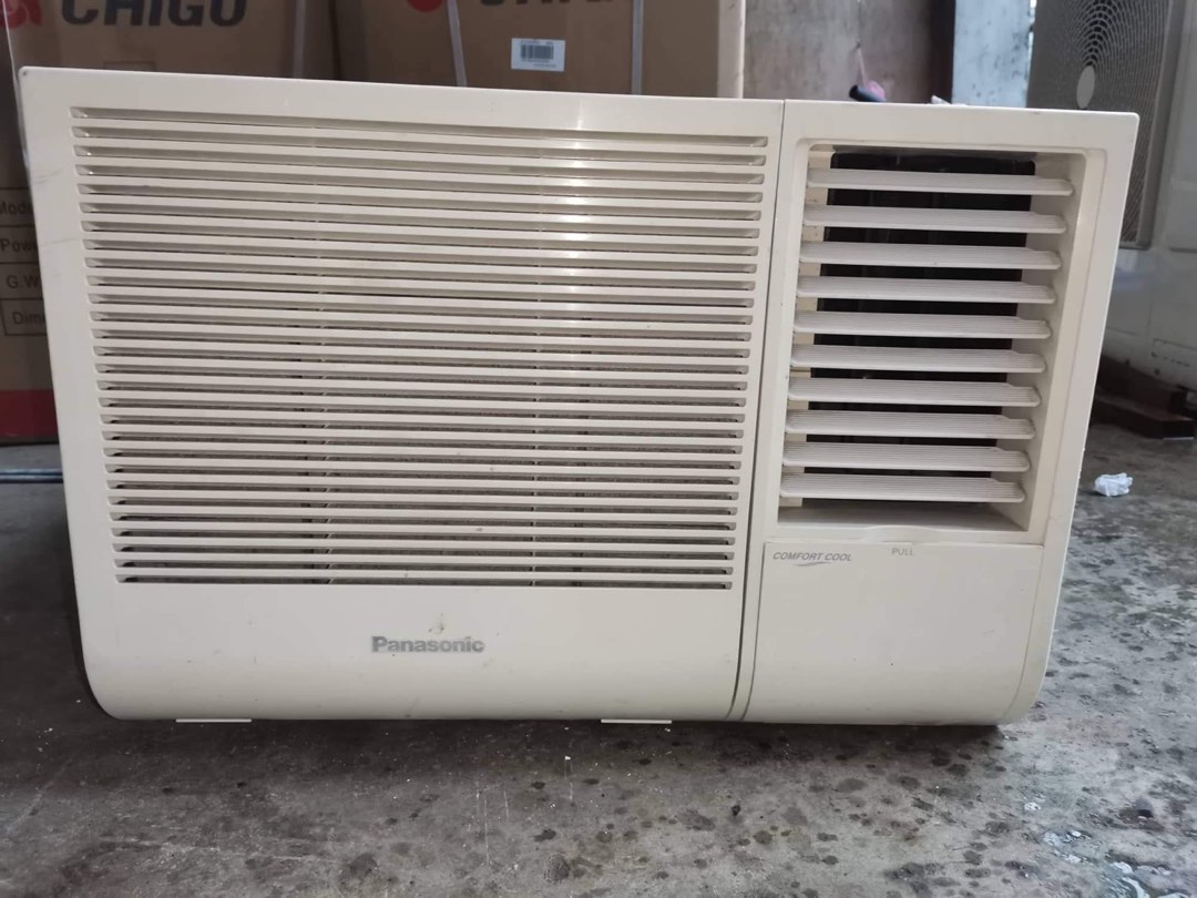 Panasonic 1.5HP Window Type CW-SC124VPH 1, TV & Home Appliances, Air ...