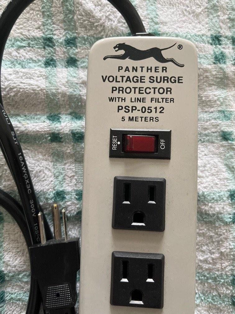 Panther Voltage Surge Protector (Extension Cord), TV & Home Appliances ...