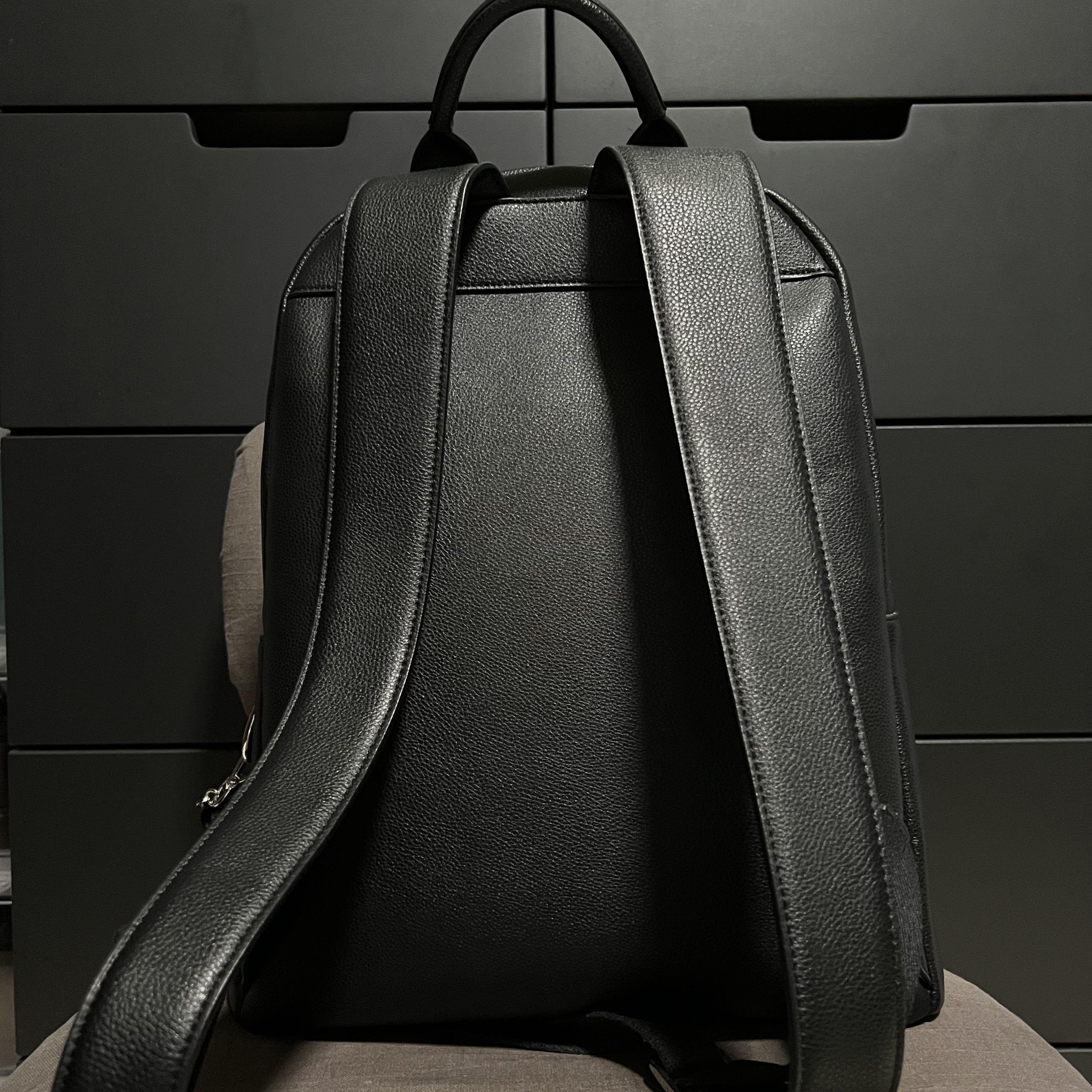 Pedro Suede Leather Backpack, Men's Fashion, Bags, Backpacks on Carousell