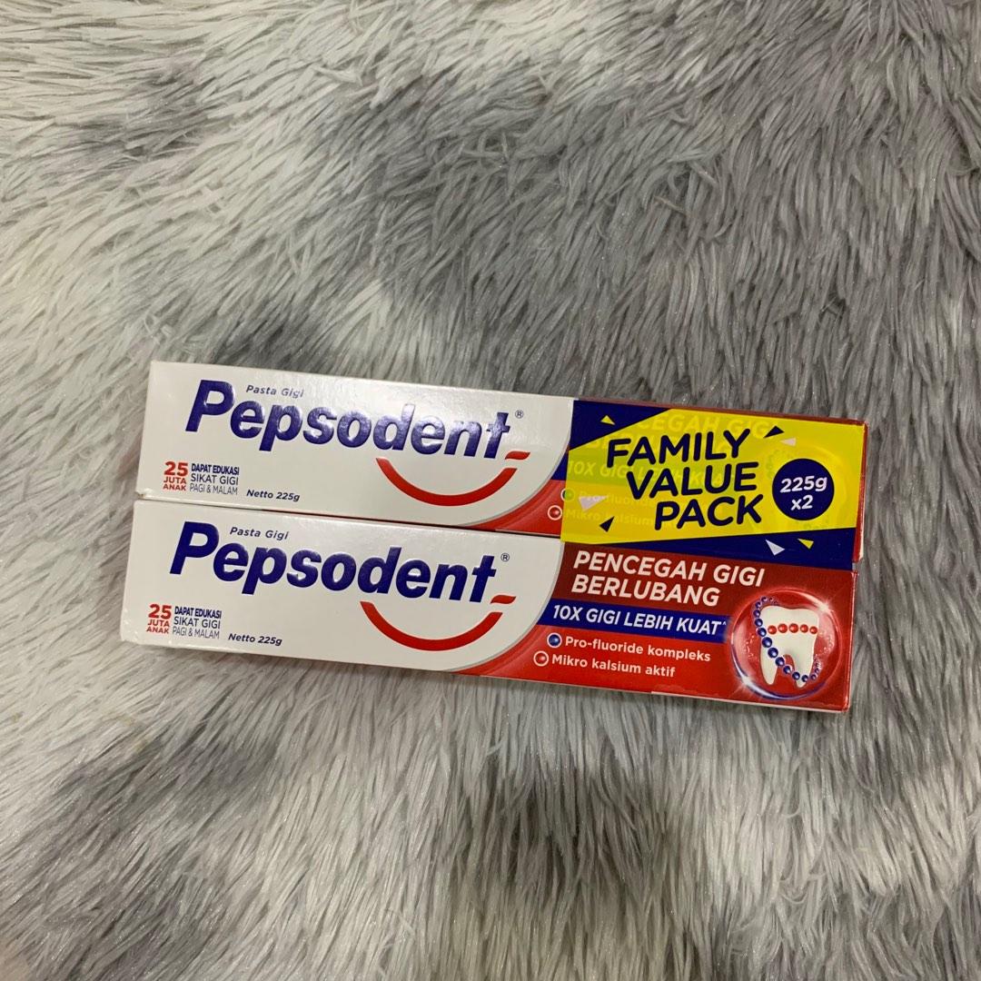 Pepsodent Cavity Fighter Toothpaste Family Pack, Beauty & Personal Care ...