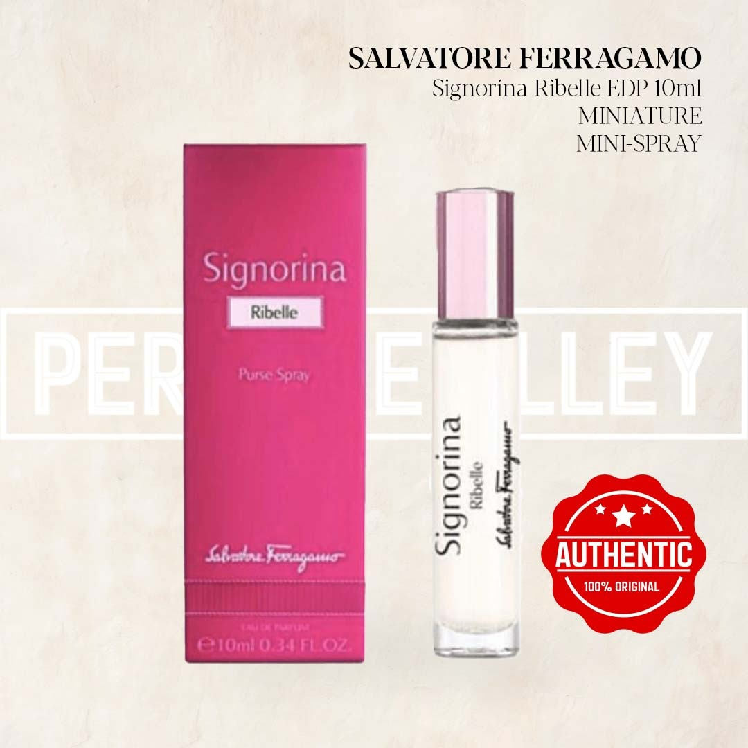 [PERFUME ALLEY] Salvatore Ferragamo Signorina Ribelle 10ml Miniature ...