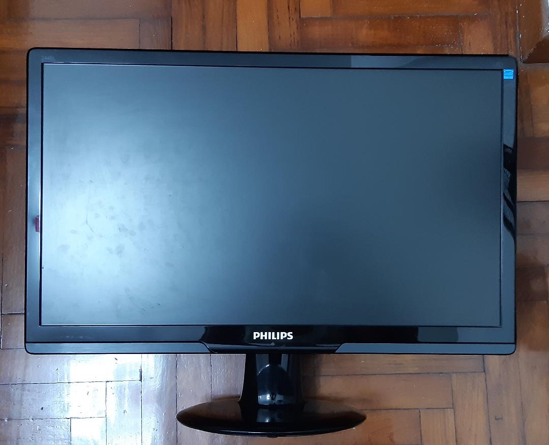 PHILIPS 24 Inch Monitor, Computers & Tech, Parts & Accessories, Monitor ...