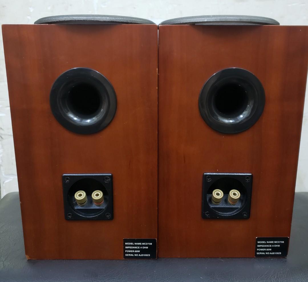 Philips MCD-708 Speakers System 書架 喇叭, 音響器材, Soundbar、揚聲器、藍牙喇叭、耳擴 ...