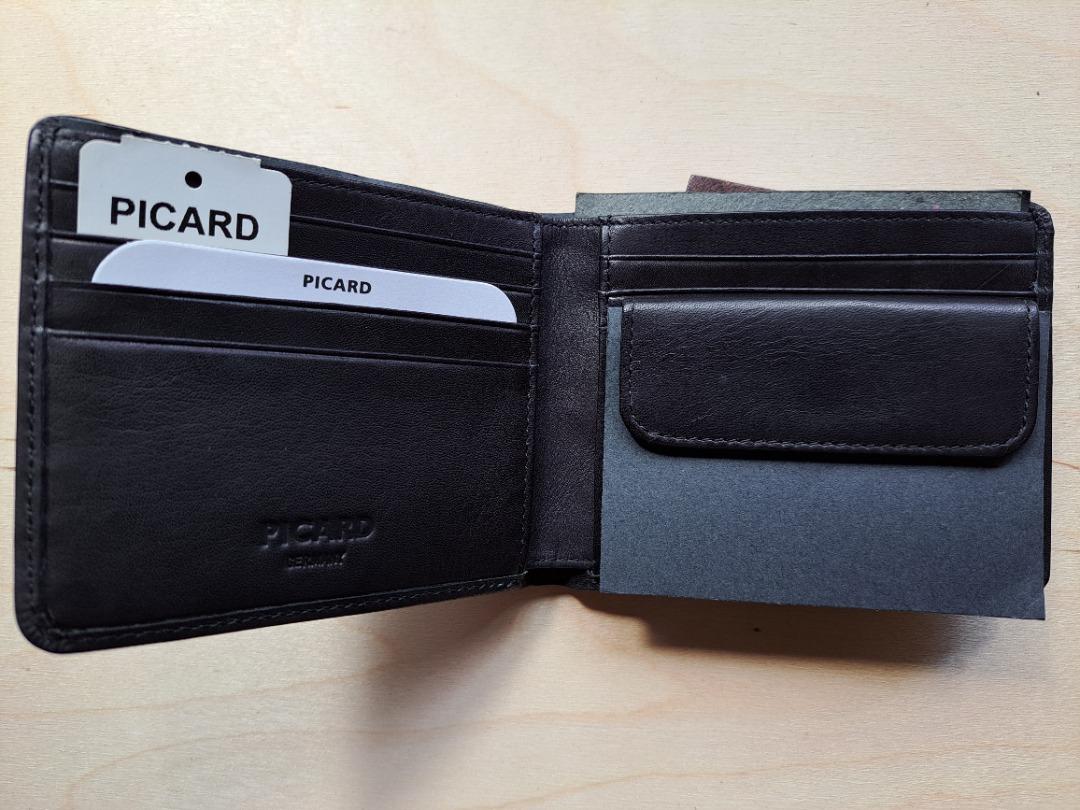 PICARD Black Leather Wallet, Men's Fashion, Watches & Accessories ...