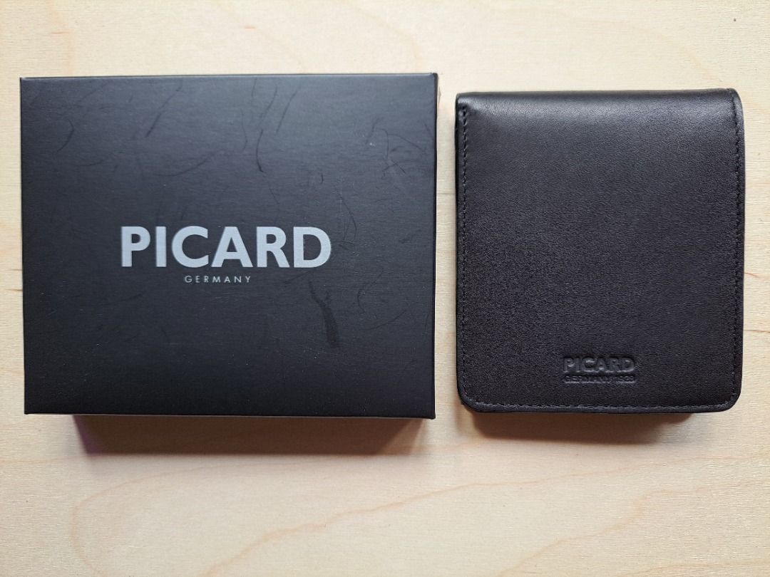 PICARD Black Leather Wallet, Men's Fashion, Watches & Accessories ...