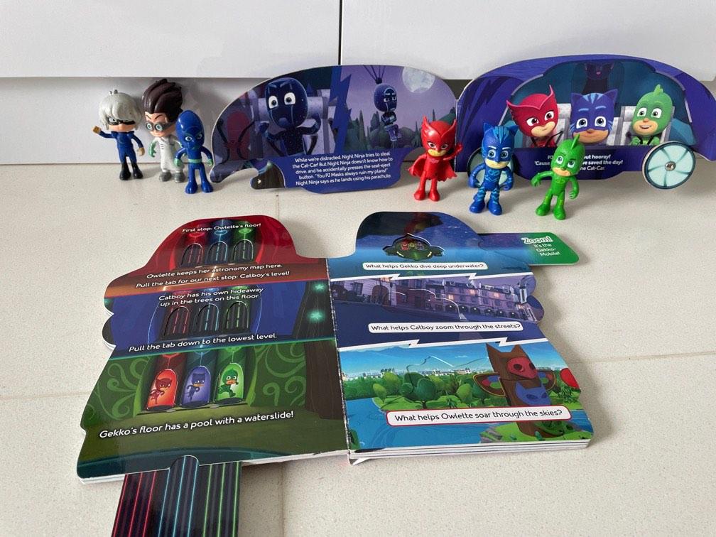 PJ Masks books and figurine toys, Hobbies & Toys, Books & Magazines ...