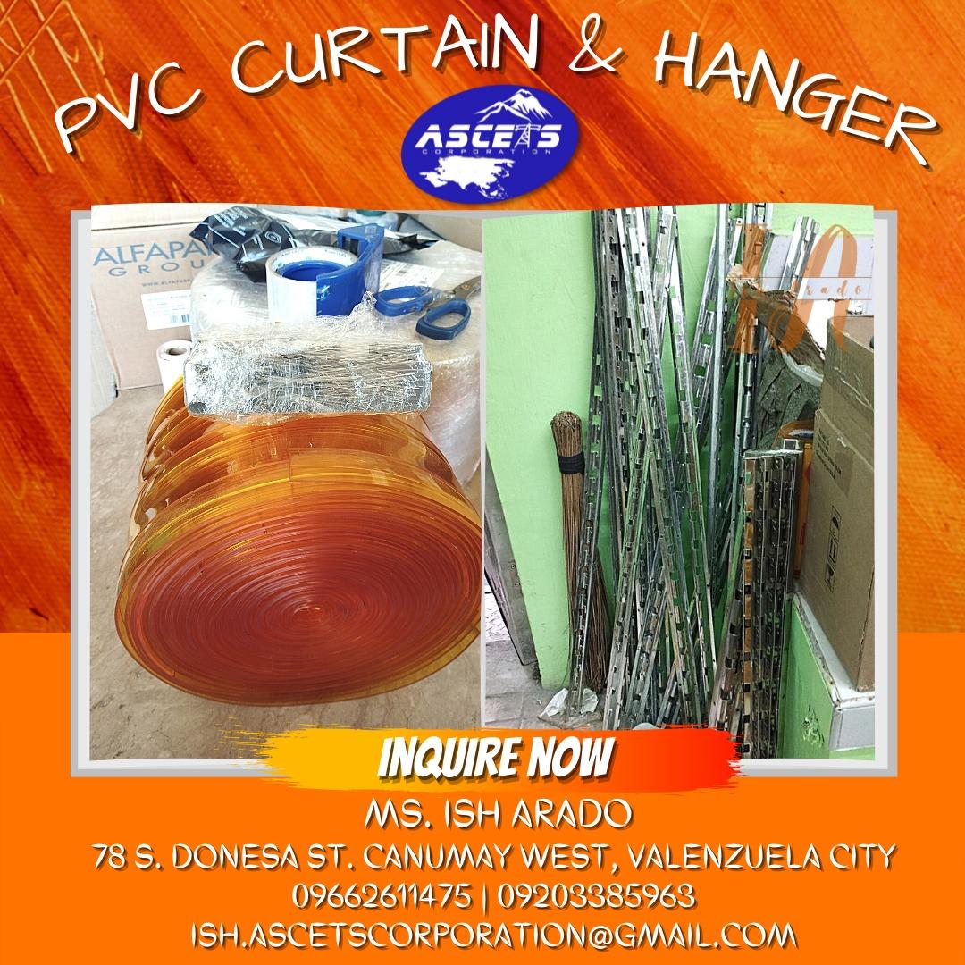 plain or rib pvc curtain, Commercial & Industrial, Construction ...