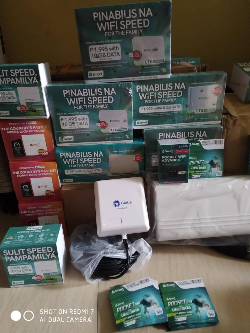 PLDT SMART Prepaid WIFI Boosteven MQ725, Computers & Tech, Parts ...