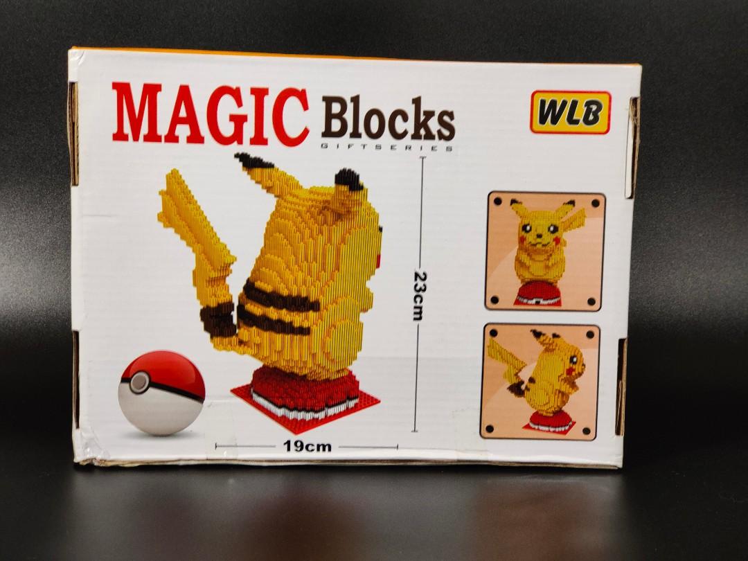 Pokemon Pikachu Magic Blocks, Hobbies & Toys, Toys & Games on Carousell
