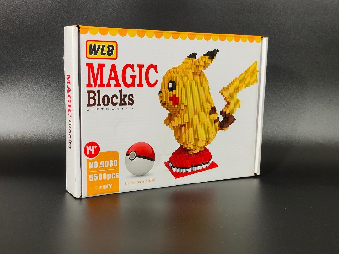 Pokemon Pikachu Magic Blocks, Hobbies & Toys, Toys & Games on Carousell