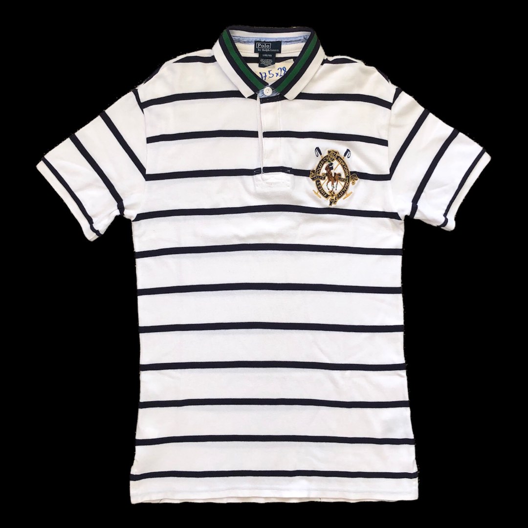 POLO RALPH LAUREN POLO SHIRT NEW YORK PATCH, Men's Fashion, Tops & Sets, Tshirts & Polo Shirts ...