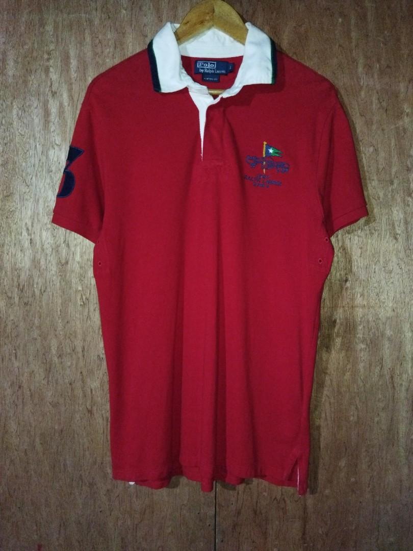 Polo Ralph Lauren PRLC Flag Polo Shirt, Men's Fashion, Tops & Sets, Tshirts & Polo Shirts on ...