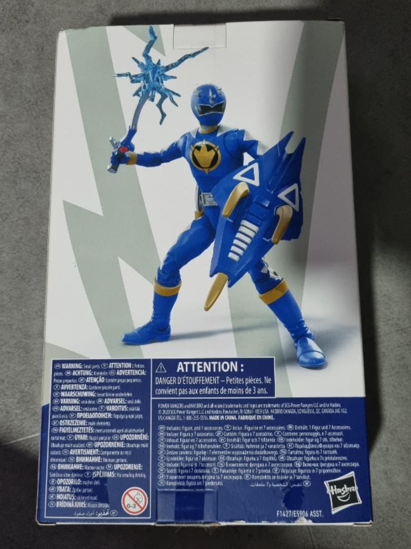 Power Rangers Lightning Collection Dino Thunder Blue Ranger, Hobbies ...