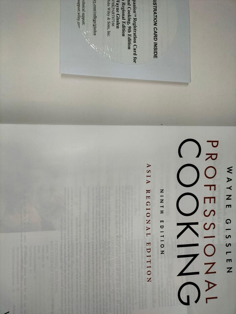 profesional cooking, Hobbies & Toys, Books & Magazines, Textbooks on ...