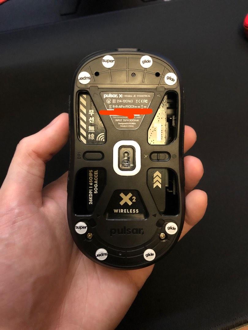 Pulsar X2 Mini w/ superglide dots., Computers & Tech, Parts ...