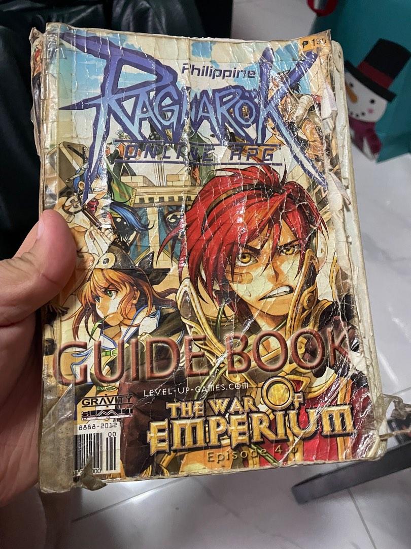 RAGNAROK 1st GUIDEBOOK war of emperium vintage, Hobbies & Toys ...