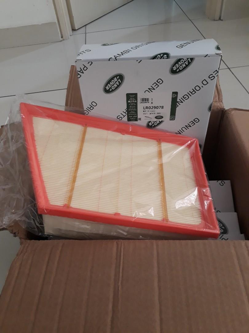 Range Rover Evoque Air filter, Auto Accessories on Carousell