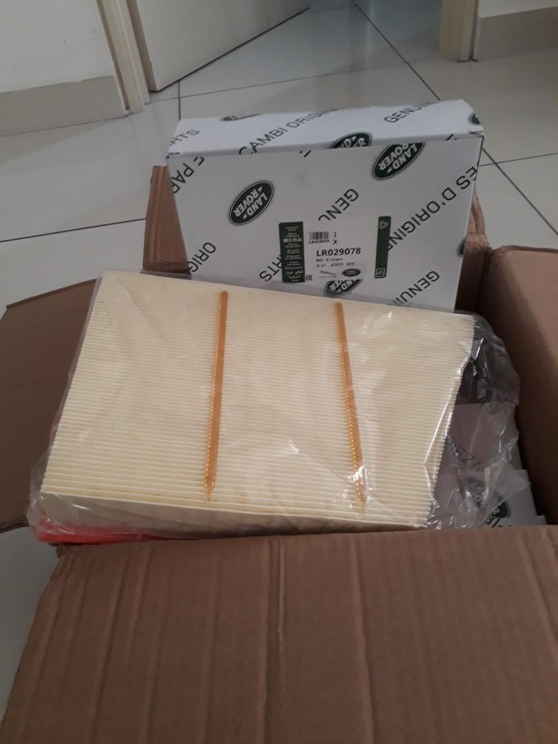 Range Rover Evoque Air filter, Auto Accessories on Carousell