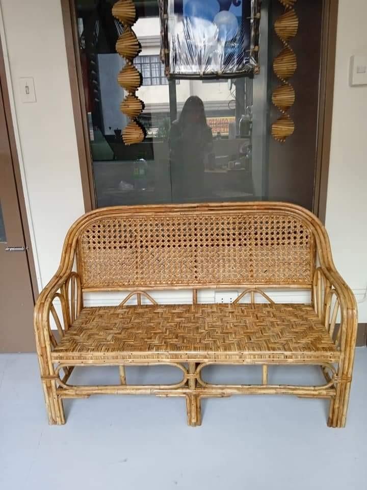 RATTAN SALA SET SOLOHIYA XL, Furniture & Home Living, Furniture, Sofas ...