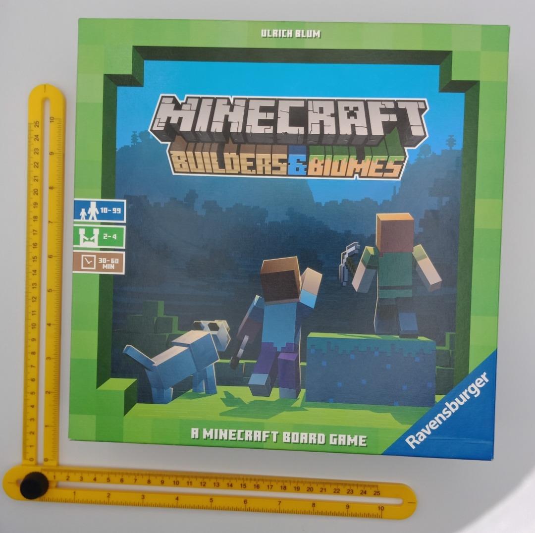 RAVENSBURGER MINECRAFT Builders and Biomes Board Strategy Game ...