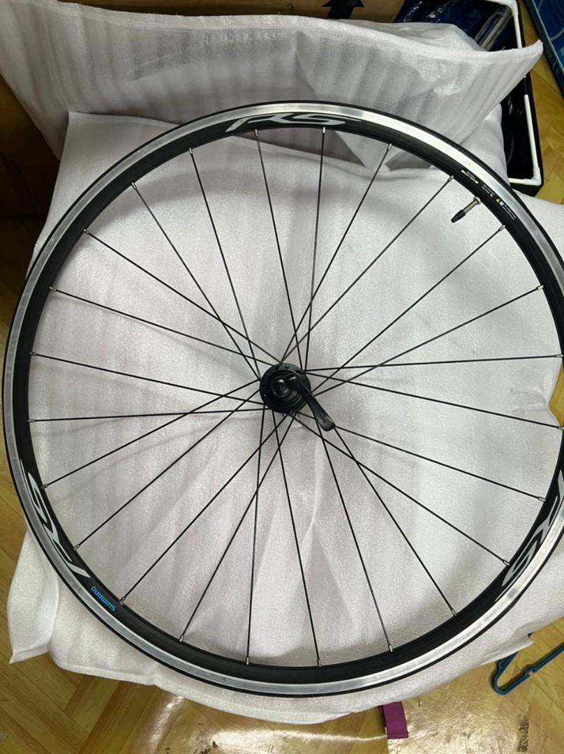 RIM BRAKE Shimano RS Aluminium wheelset 700c, Sports Equipment ...