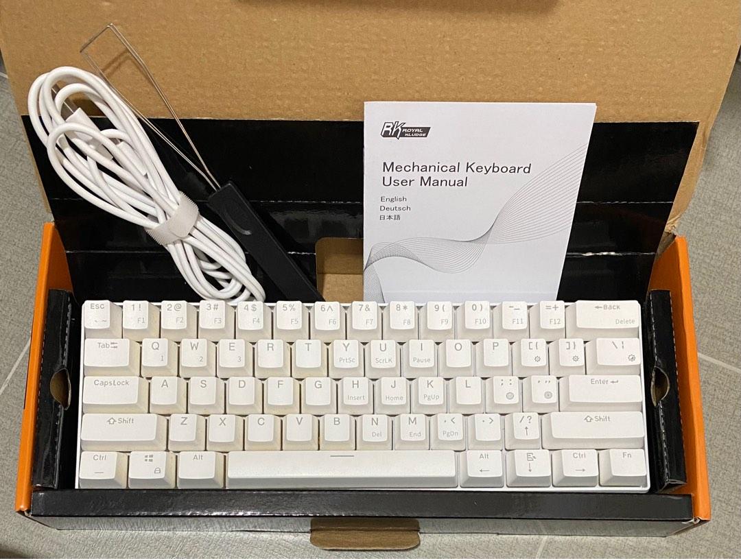 RK Royal Kludge RK61 Bluetooth Mechnical Keyboard brown switch, Computers & Tech, Parts ...