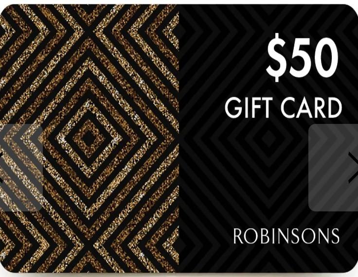 Robinson 50 dollar gift card, Tickets & Vouchers, Store Credits on ...