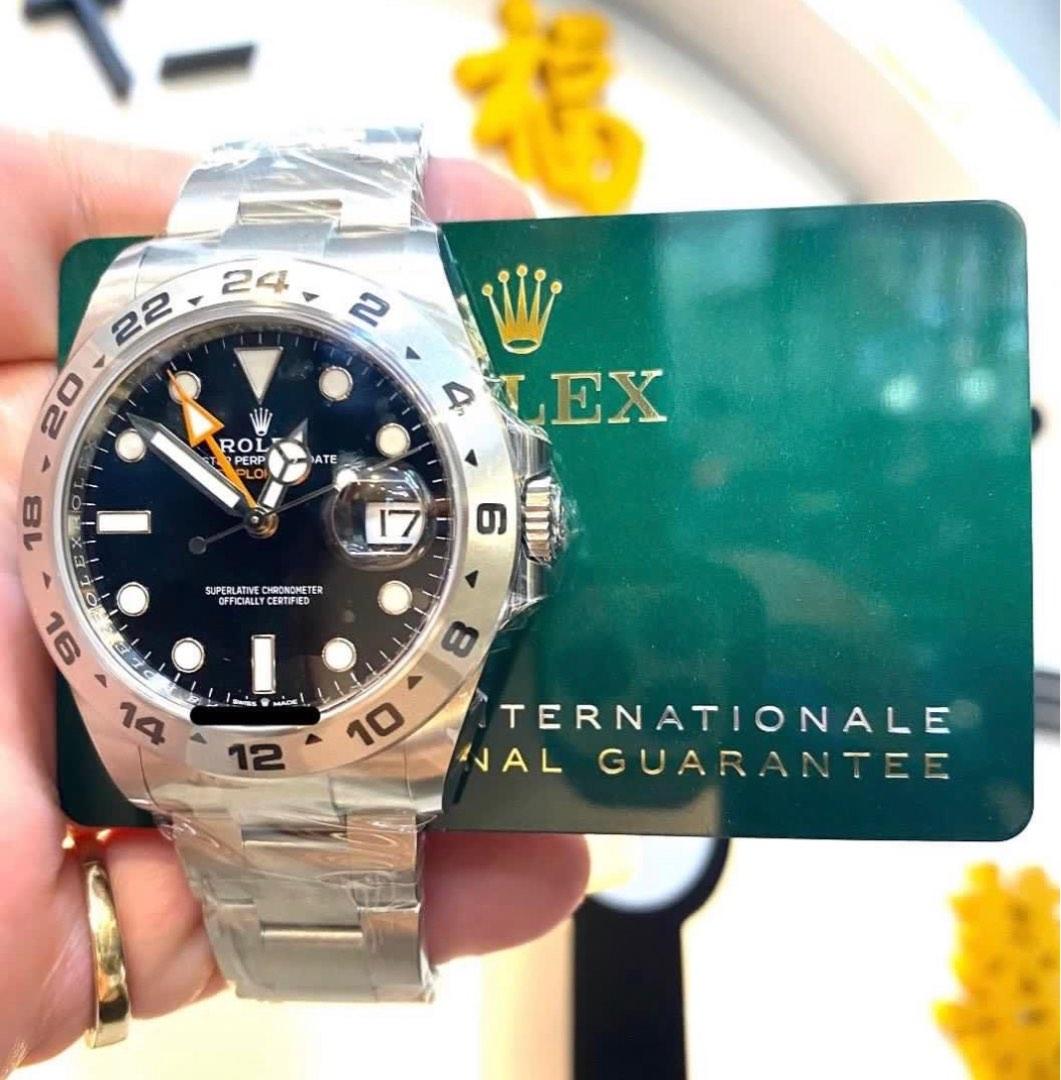 Rolex 226570 explorer II black, Luxury, Watches on Carousell