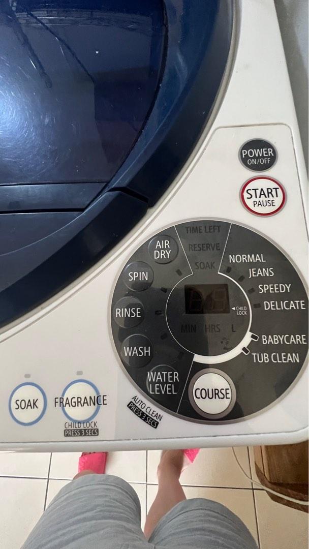 RUSH SALE!! Sharp washing machine, TV & Home Appliances, Washing ...