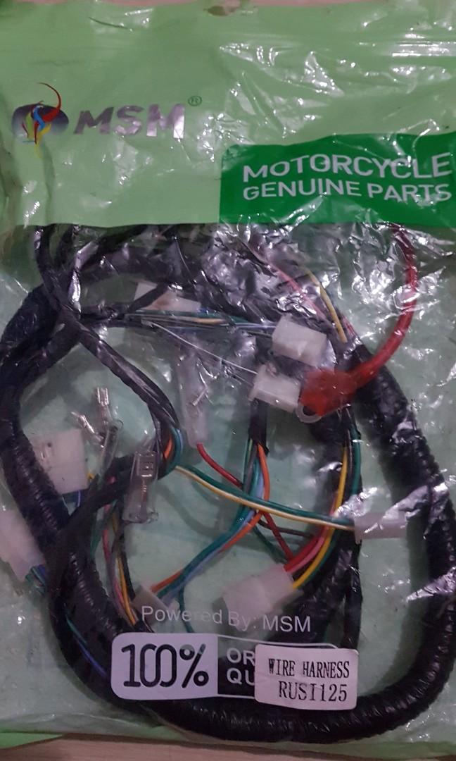 Rusi 125 wiring harness, Motorbikes, Motorbike Parts & Accessories ...