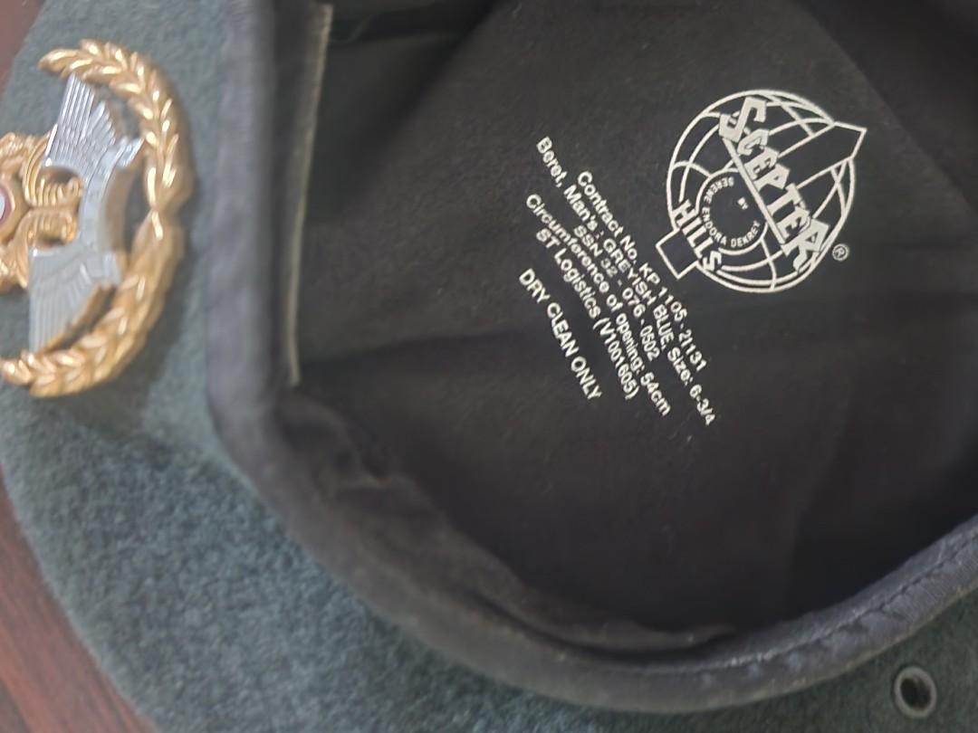 SAF Beret, Men's Fashion, Coats, Jackets and Outerwear on Carousell