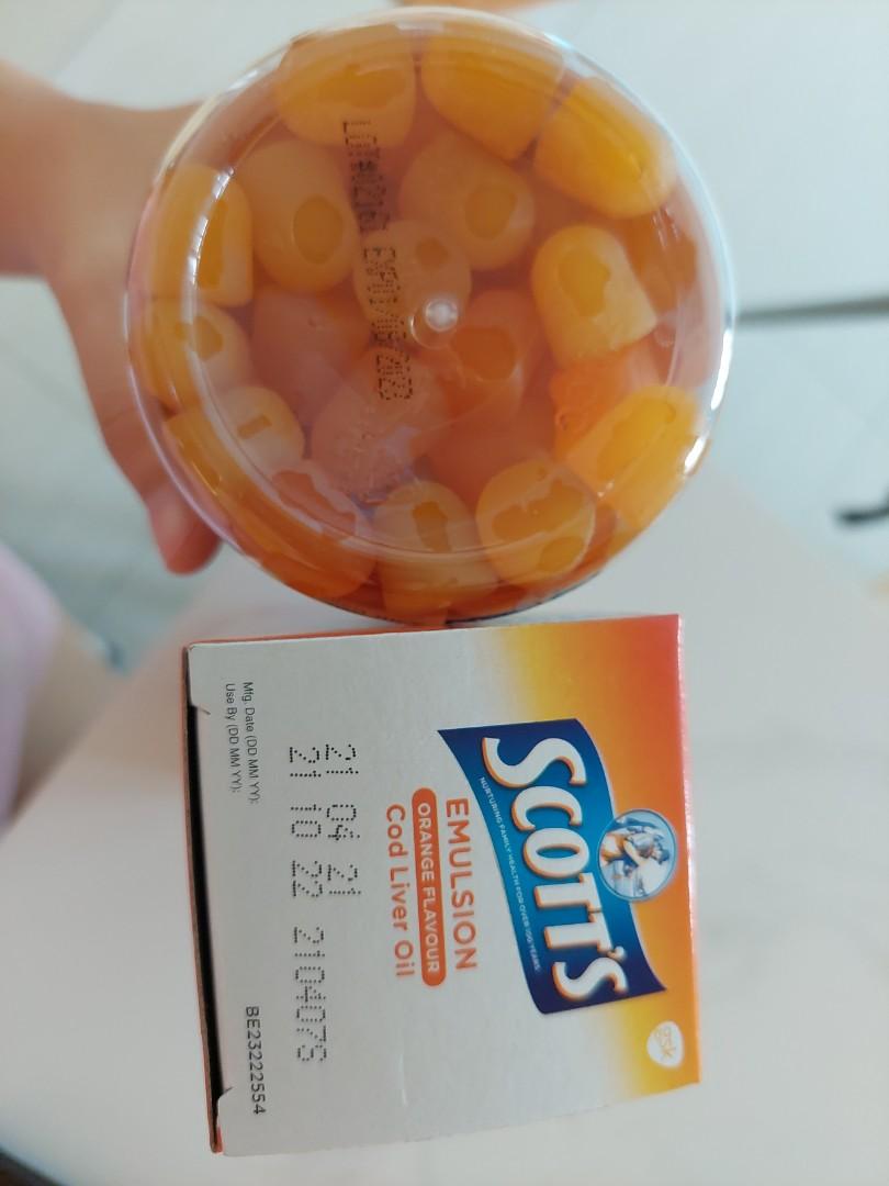 Scott's emulsion cod liver oil and algae dha + omega gummies, Health ...