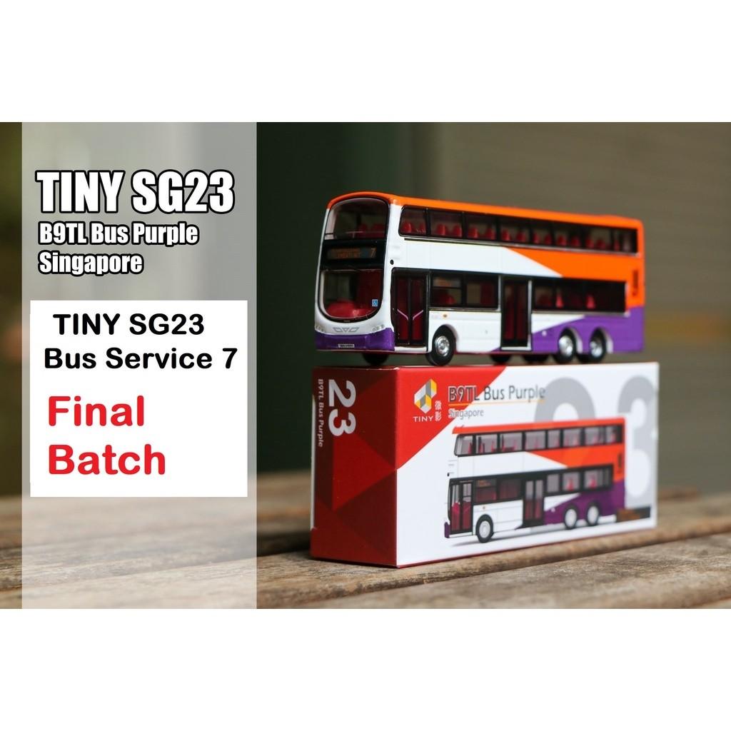 Sg23 Singapore Bus Model Service 7 Sentimental Collectible, Hobbies ...