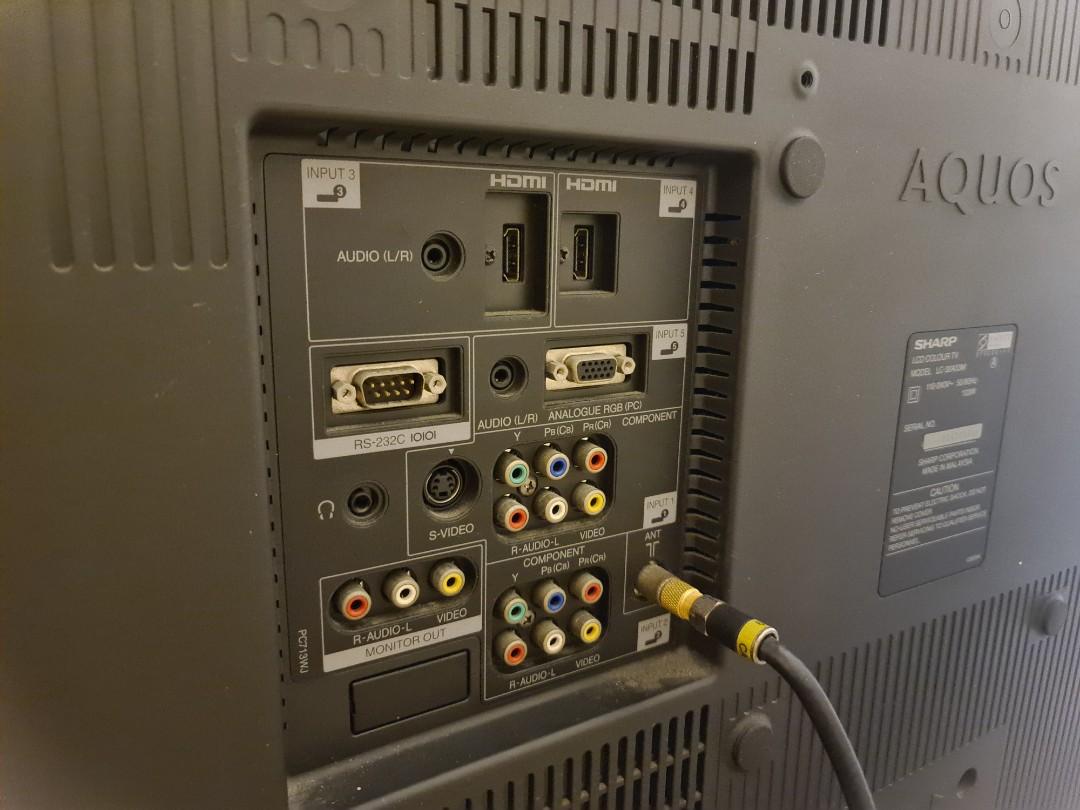 Sharp Aquos LCD TV, TV & Home Appliances, TV & Entertainment, TV on ...